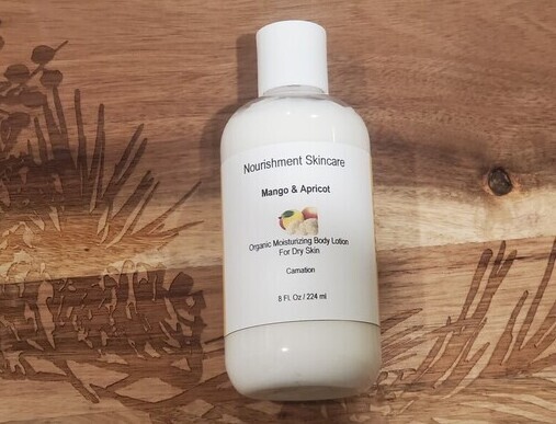 Organic Mango & Apricot Body Lotion – Nourishment Skincare